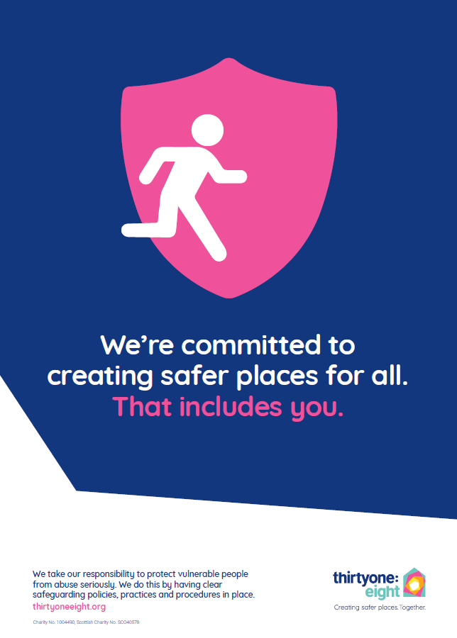 A4 Safeguarding Poster 7 – Thirtyone:eight