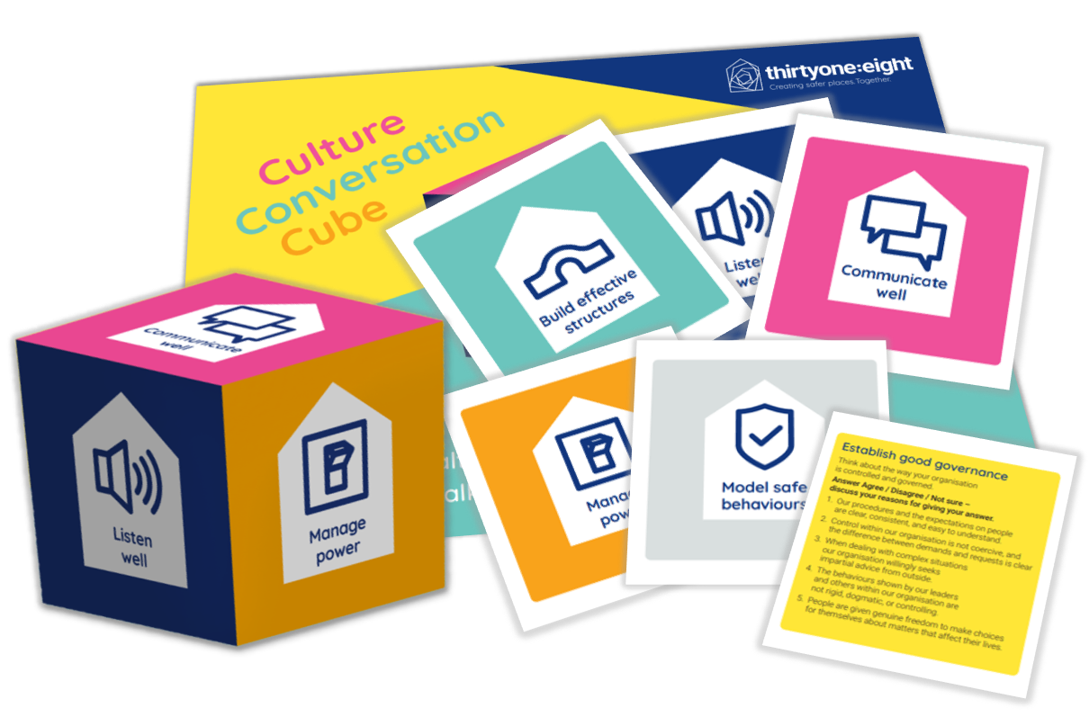 Culture Conversation Cube – Thirtyone:eight